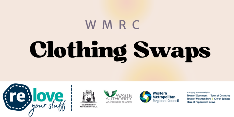 WMRC Clothing Swaps | Western Metropolitan Regional Council